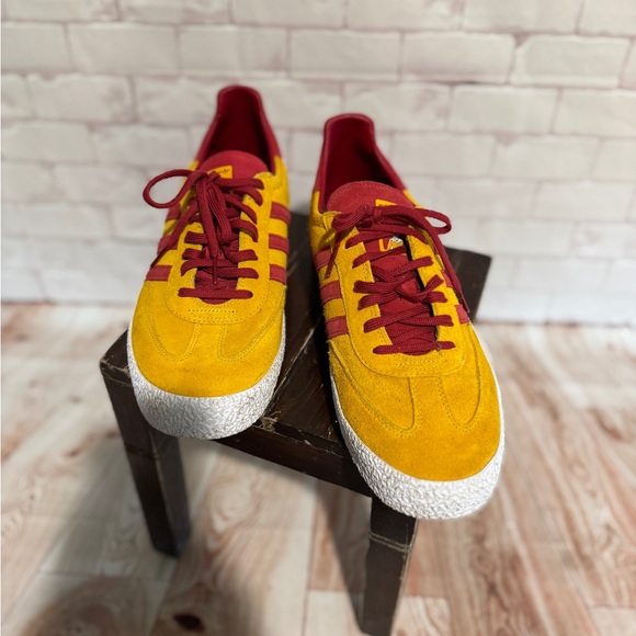 adidas | Shoes | Adidas X Bait One Punch Man Yellow Red Suede Sneakers ...